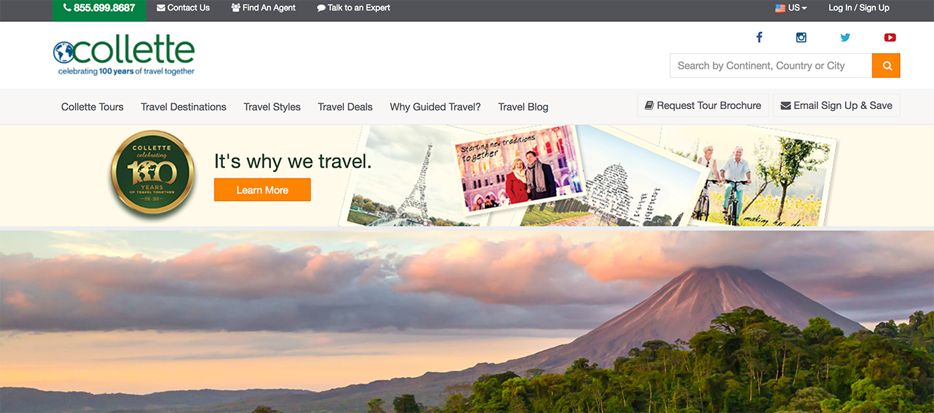 New Member Benefit: Collette Travel